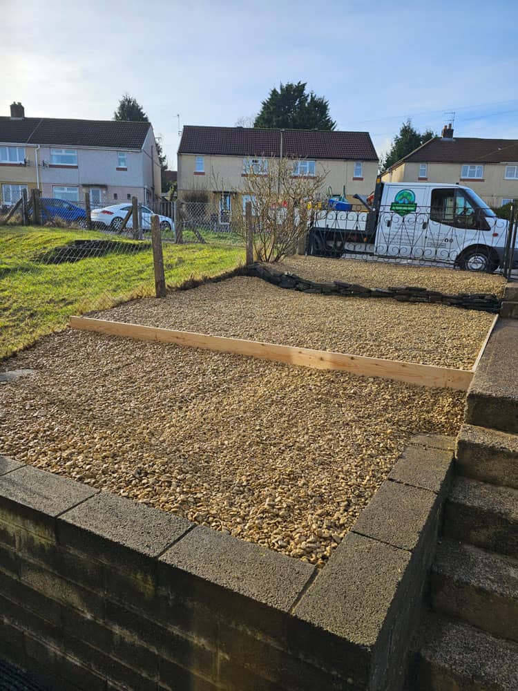 New Taram Cotswold Chippings and Kickboards to replace Plum slate and ...